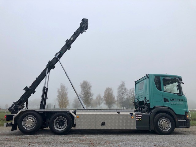 Müller Recycling AG – Neuer SCANIA G450 mit VDL Containersystemen BV ...